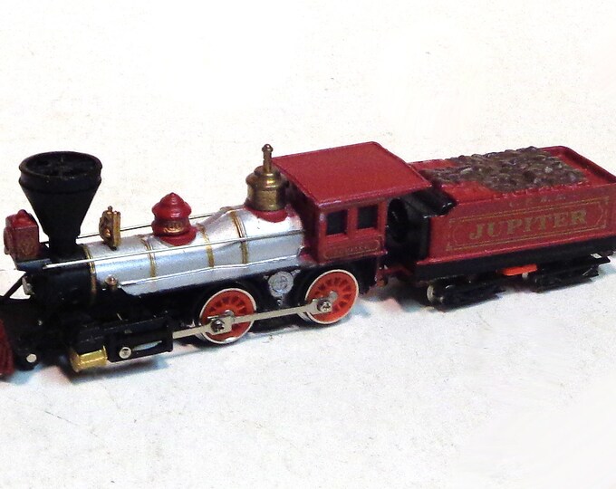 N Scale Bachmann 4-4-0 Steam Locomotive "jupiter" Engine W/tender ...