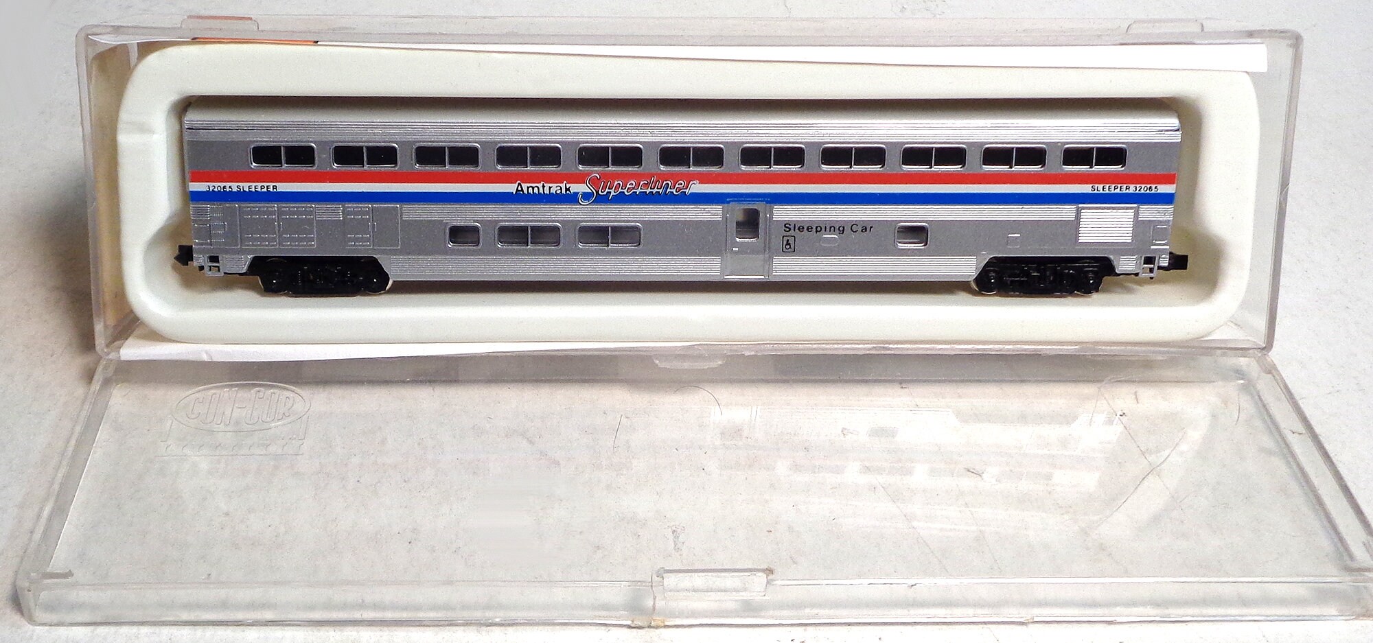 N Scale Concor Super Sleeper Passenger Car amtrak VERSION 2 New in It's ...