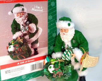 Irish Santa Music Box - Etsy