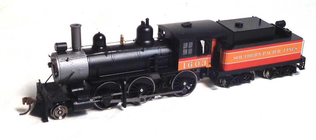 HO Athearn - 2-6-0 Steam Engine With Tender - "southern Pacific" 1603 ...