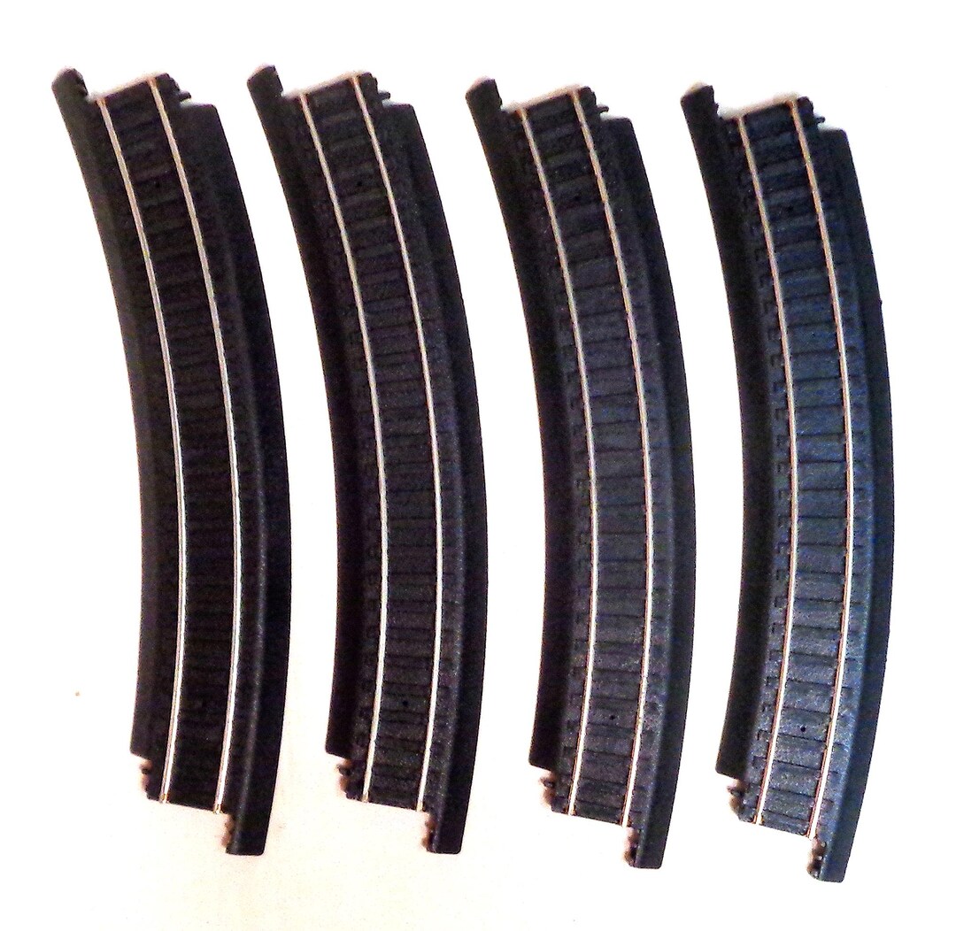 HO Scale LIFELIKE Power-loc System - Curve Nickel-silver Track Sections ...