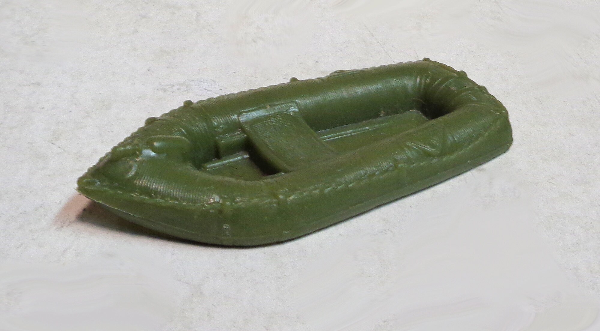 Vintage Marx US Military Raft Waxy Green Color Ex Shape - Etsy