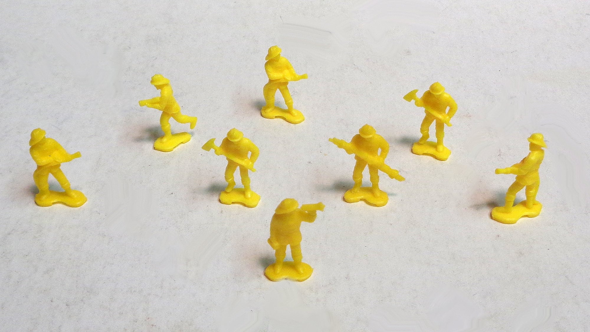 HO Scale Set of 8 Firemen Figures Non-painted - Etsy
