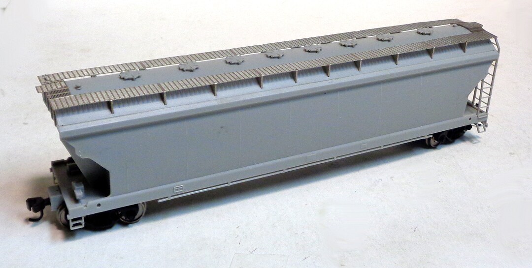 Ho Scale Used Atlas - "undecorated" ACF Centerflow 4 Bay Hopper Freight ...