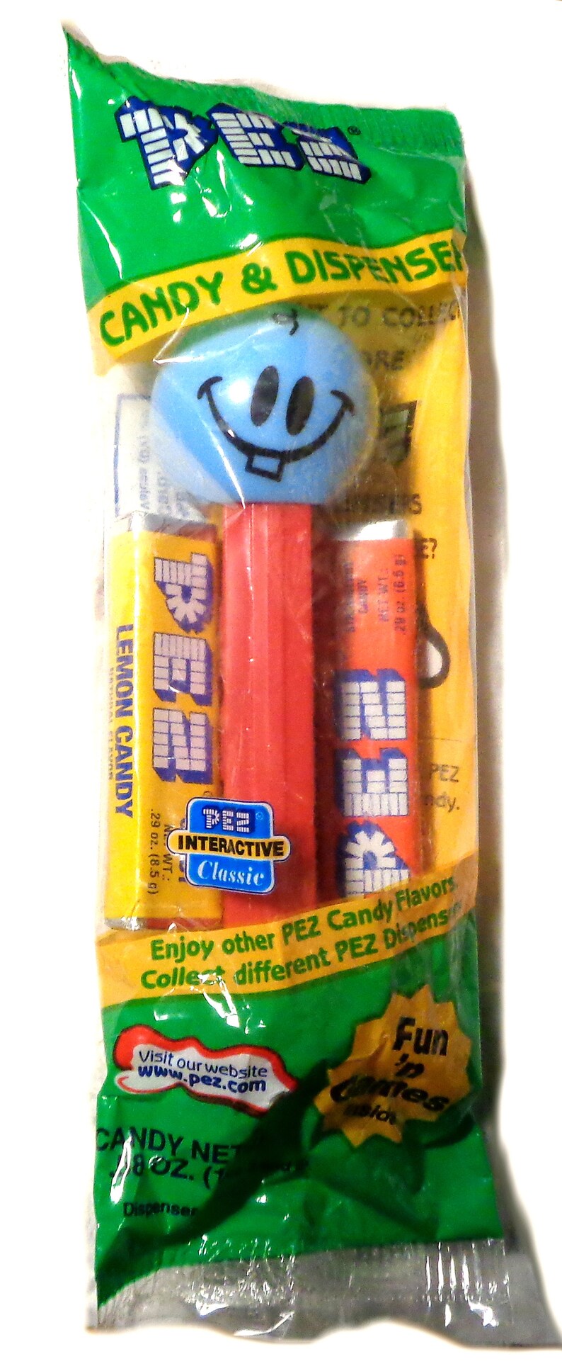 Pez Candy Dispenser Emoji baby Blue Face With - Etsy