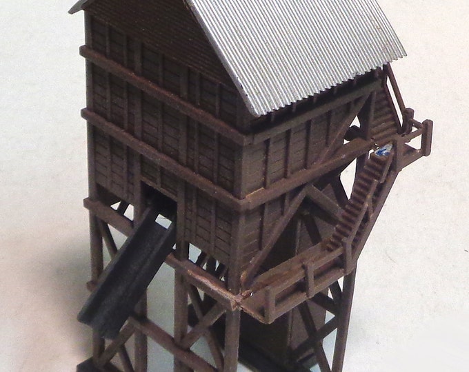 N Scale Built up Kit - Coal Tower - Trackside & Underpass! - Etsy