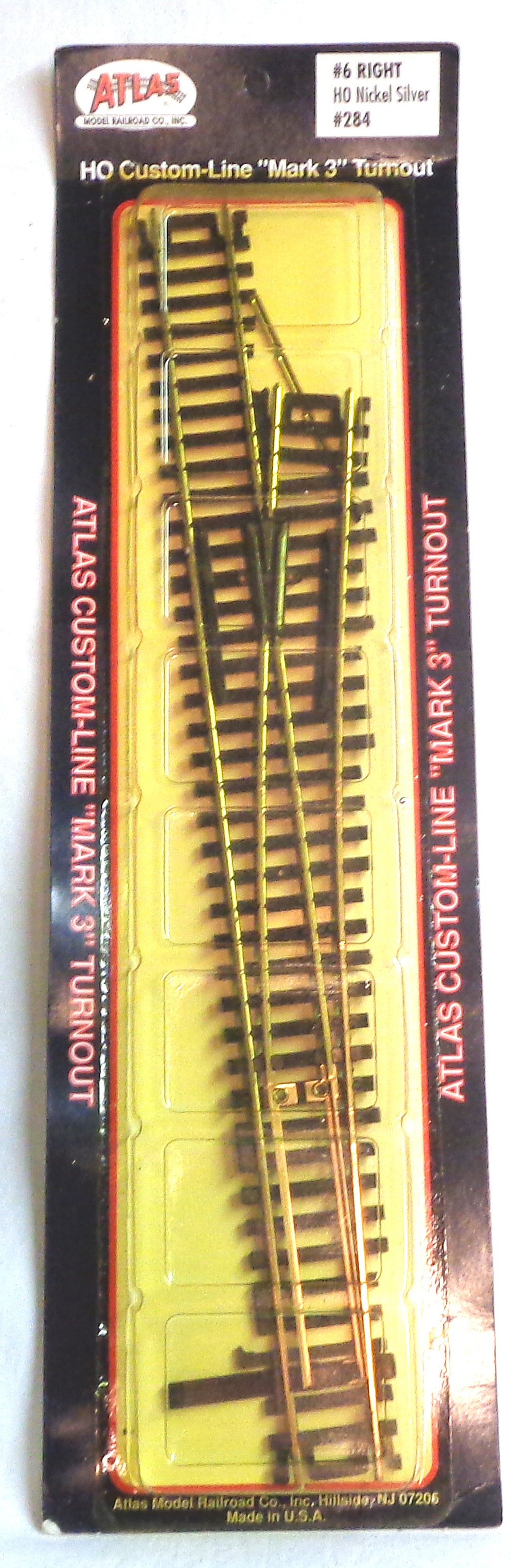 HO Scale ATLAS #6 Right Turnout Switch Track - NEW in Package! - Etsy