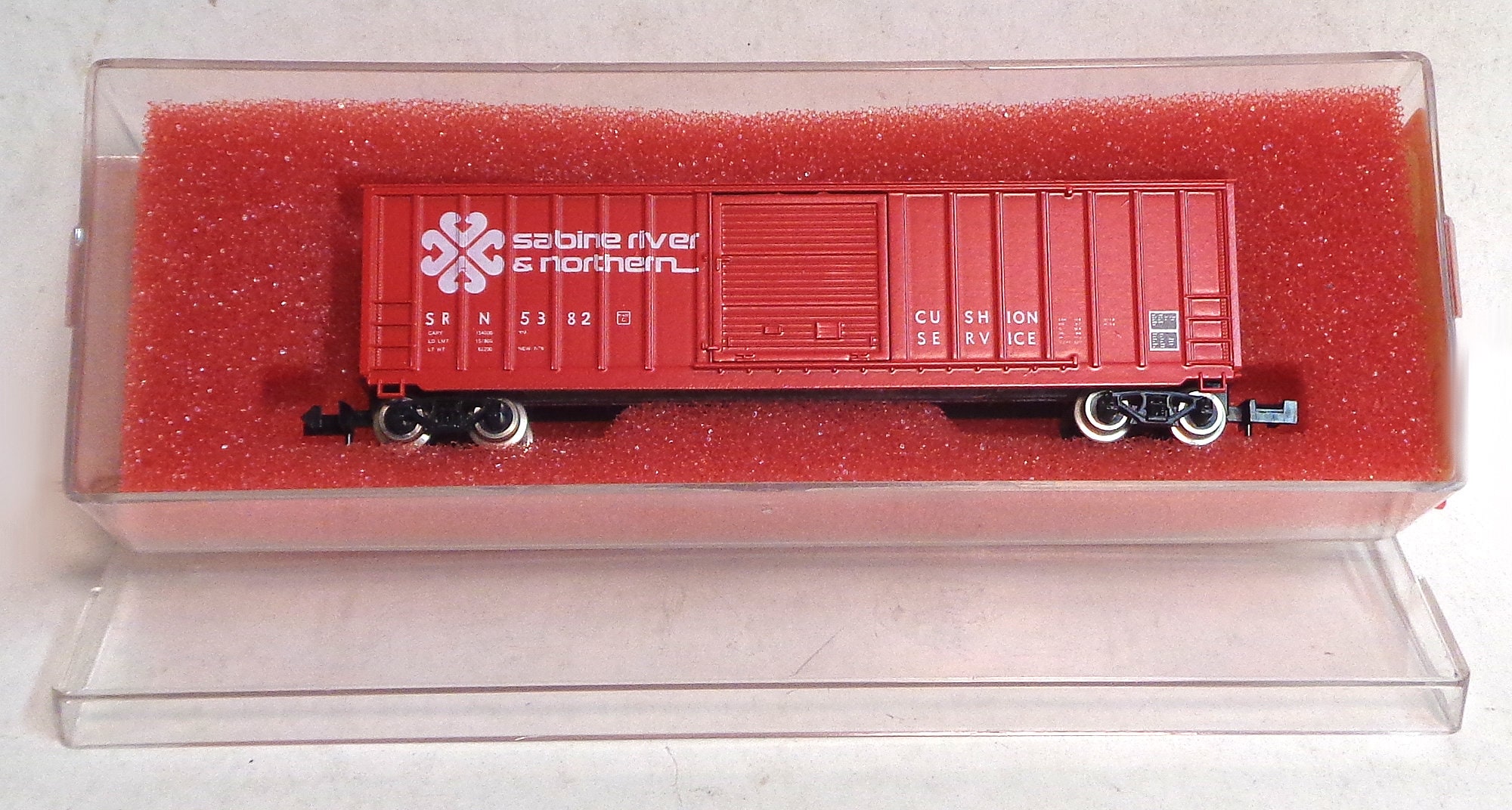 N Scale Roundhouse Freight Car - Box Car "sabine River & Northern ...