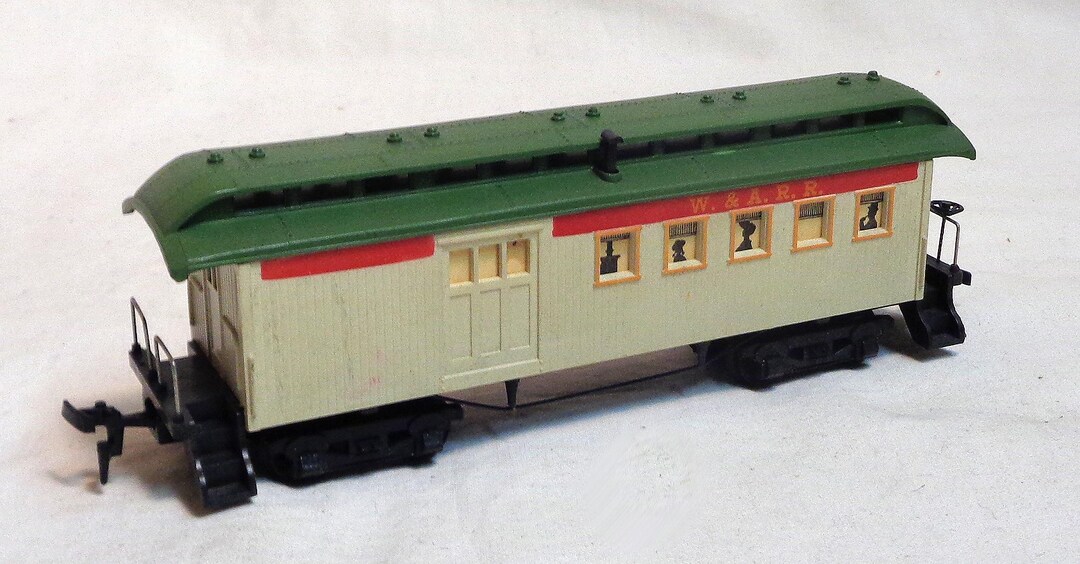 HO Scale - Tyco - Old Time Combine Passenger Car - "western & Atlantic" Very Good Condition - No ...