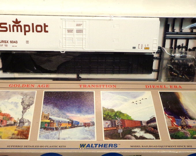 HO Scale New Old Stock - Walthers - "simplot" 70' Cryogenic Reefer ...