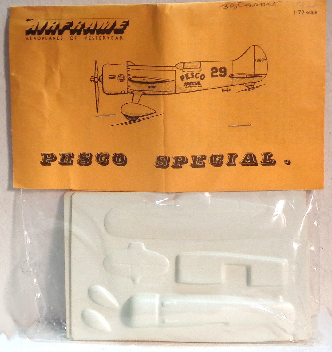 1/72 Model Aircraft Vacuform Complete Kit-airframe - Pesco Special ...