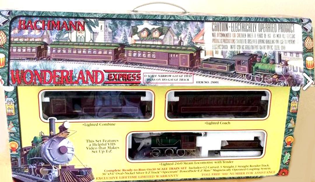 On30(ho Scale) Bachmann "wonderland Express" COMPLETE Brand New Train ...