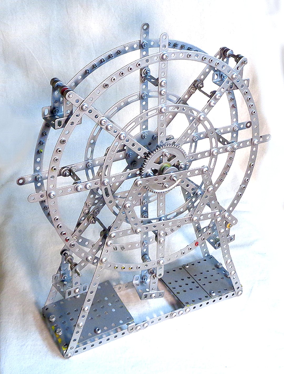Meccano Erector Partial Ferris Wheel Set and Parts - Includes ...