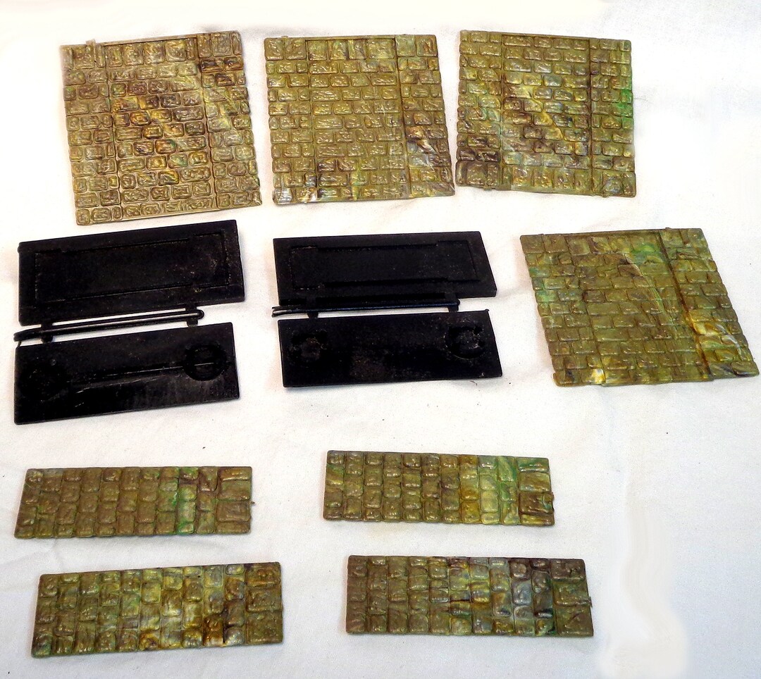 HO Scale Stone Bridge Pier Set of TWO for Use in Bridge Building. Like ...