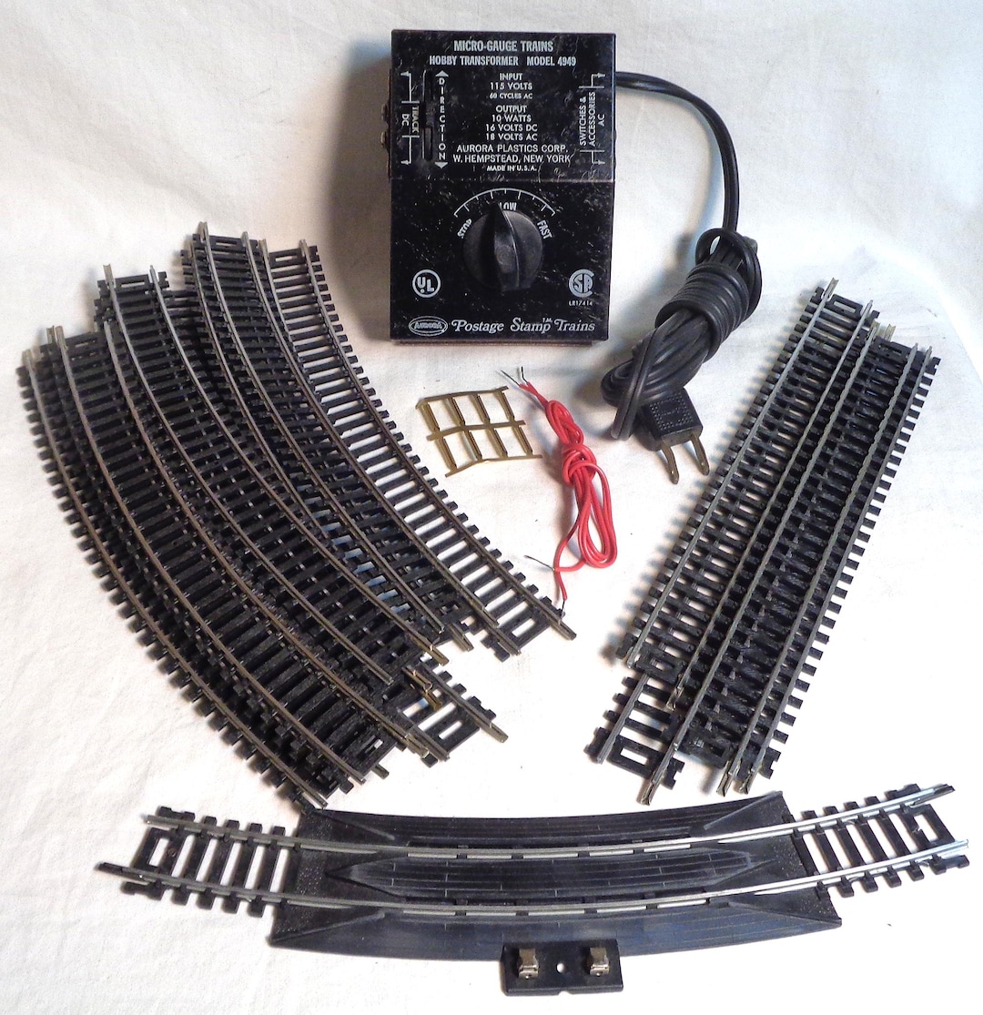 HO Scale Complete Nickel-silver Train Track Oval With Aurora Power ...