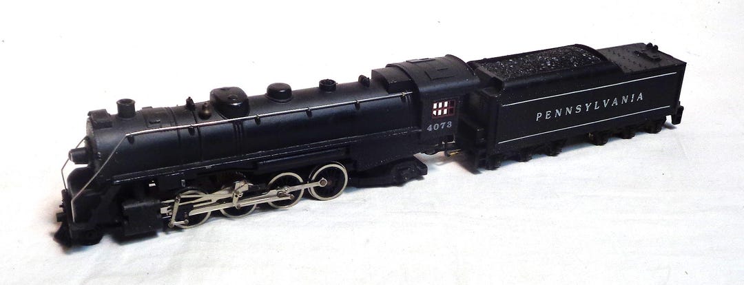 HO Mantua 2-8-2 Steam Locomotive Engine W/tender-"pennsylvania" 4073 ...