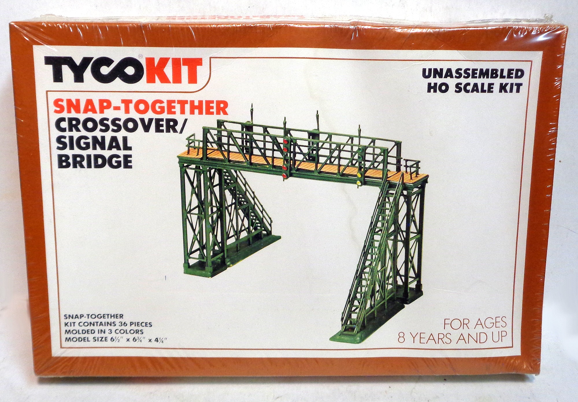 HO Scale Tyco Pedestrian Crossover Signal Bridge NEW KIT - Etsy