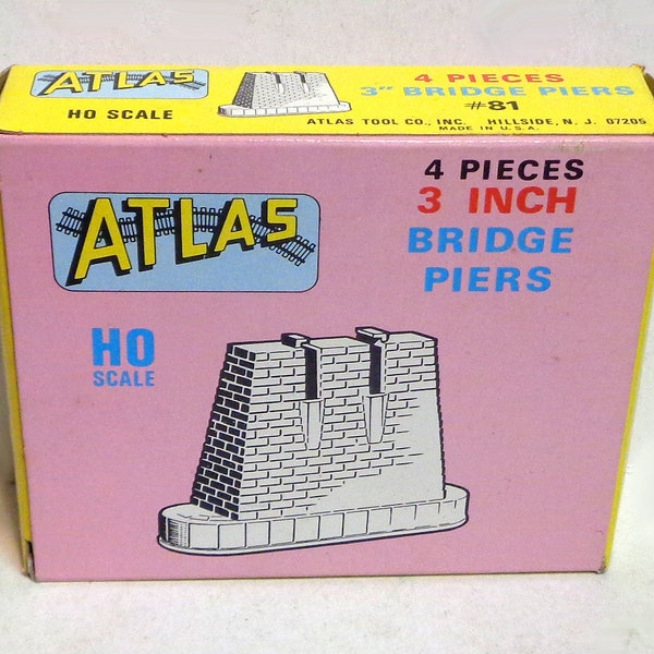 Ho Scale Bridge Pier - Etsy