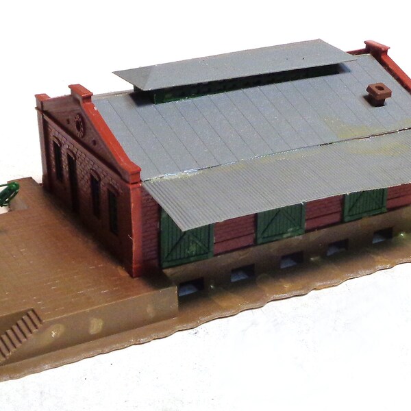 N Scale Freight Station - Etsy