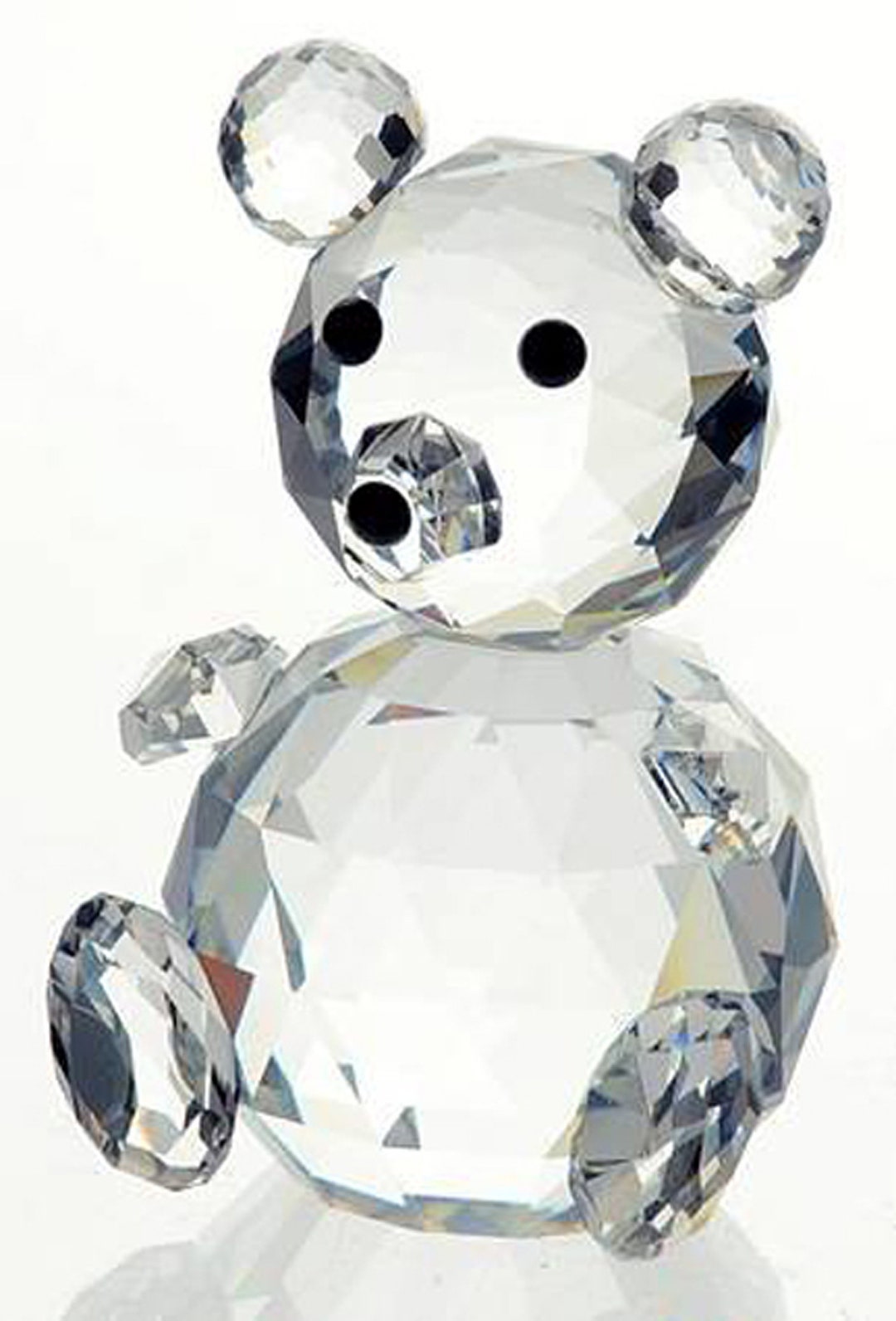 Swarovski Crystal Bear - Paws Apart W/straight Head - 3 Inches Tall! - Etsy