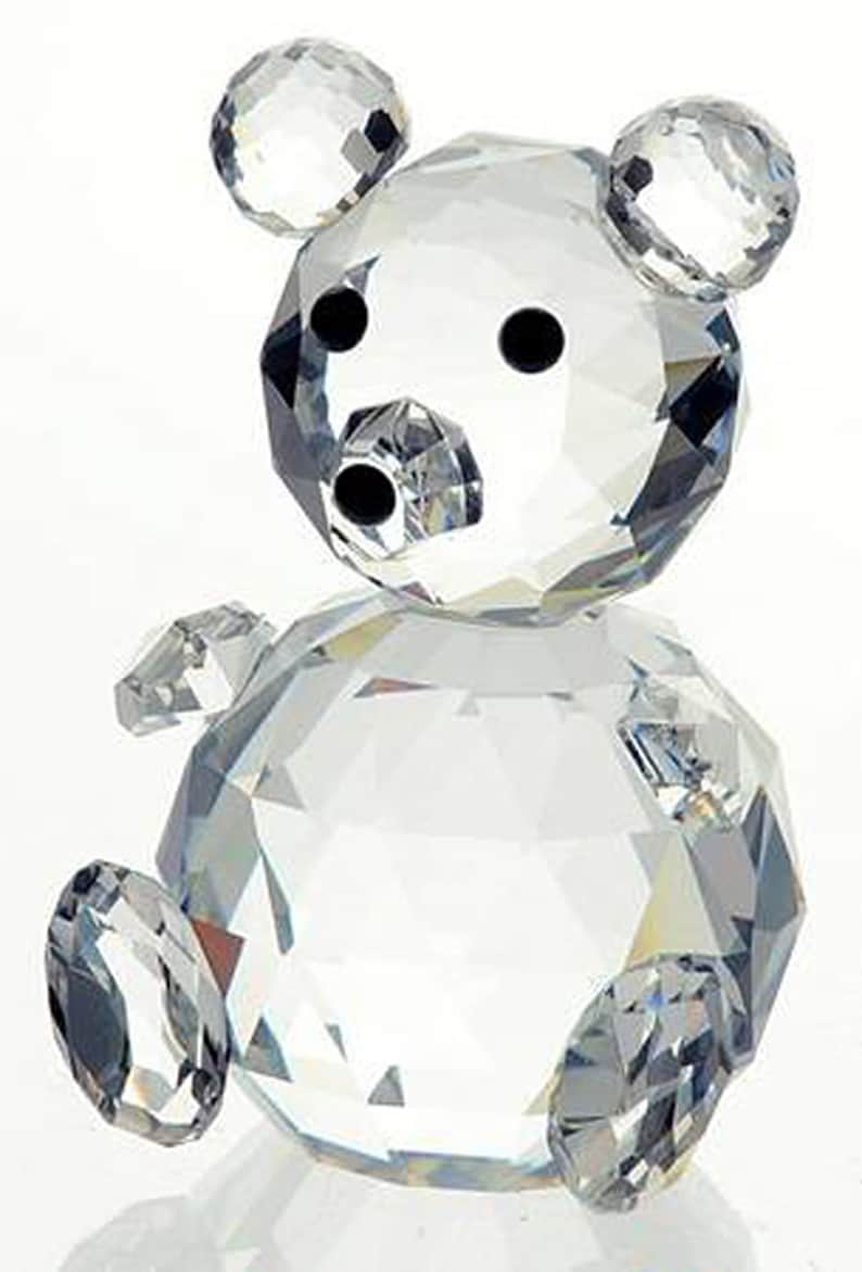 Swarovski Crystal Bear Paws Apart W/straight Head 3 Inches Tall - Etsy