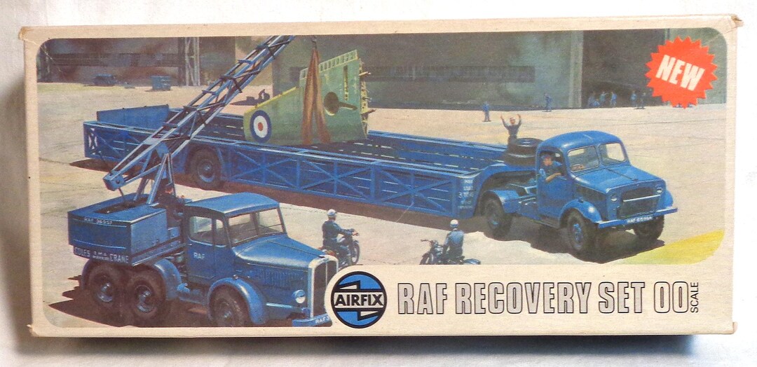 1/76 OO Scale Vintage Airfix Model Kit-raf Recovery Set - Includes ...