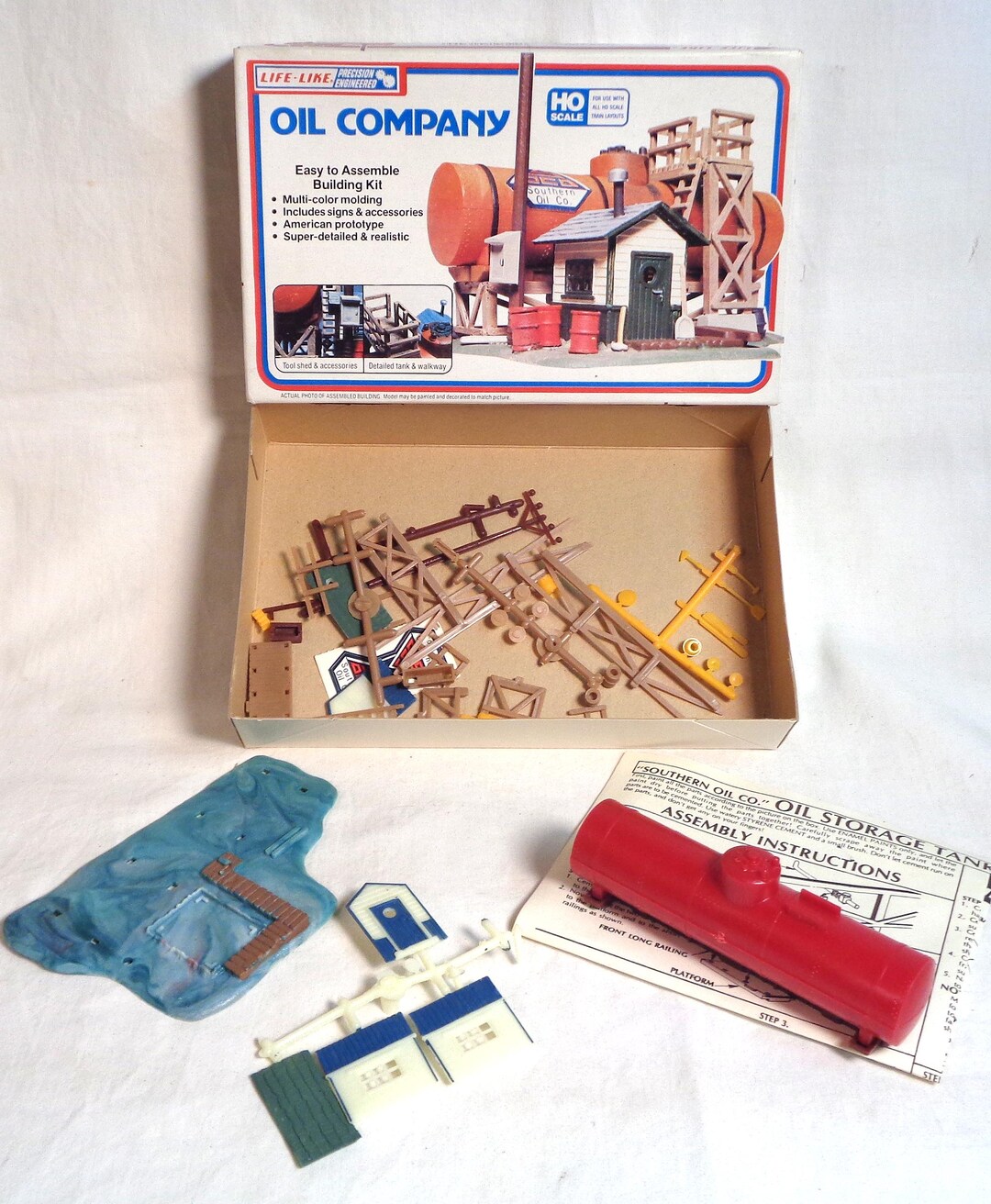 HO Scale Lifelike Building Kit - Partially Built and Painted Sold AS IS ...