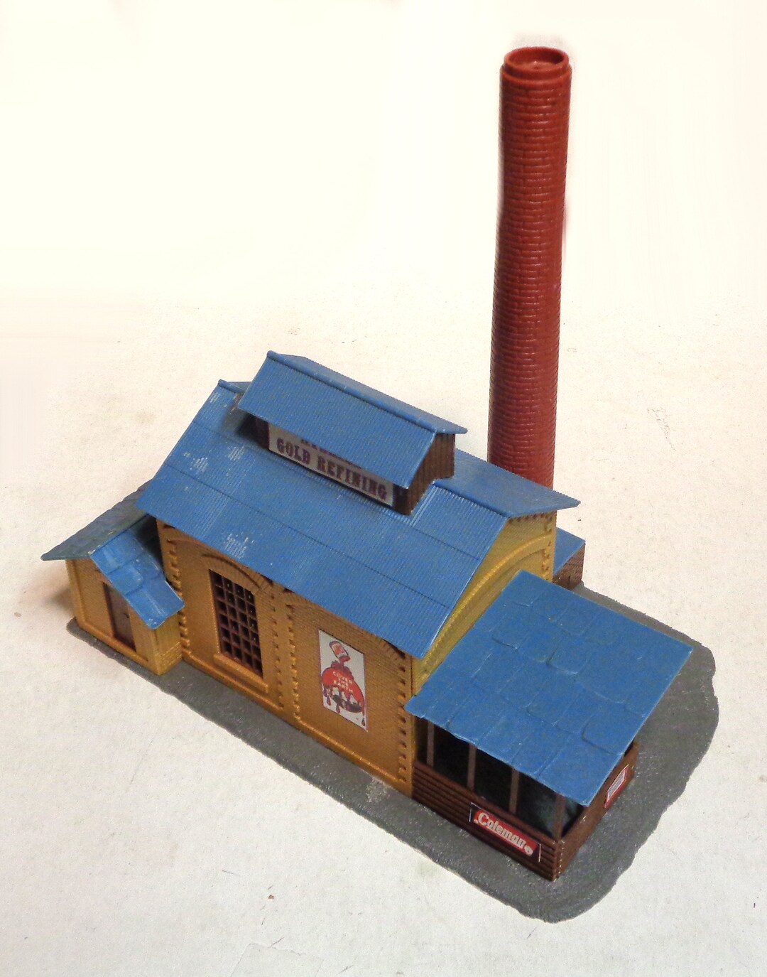 HO Scale Train Built up Building Kit - Gold Refining Factory - Pre ...