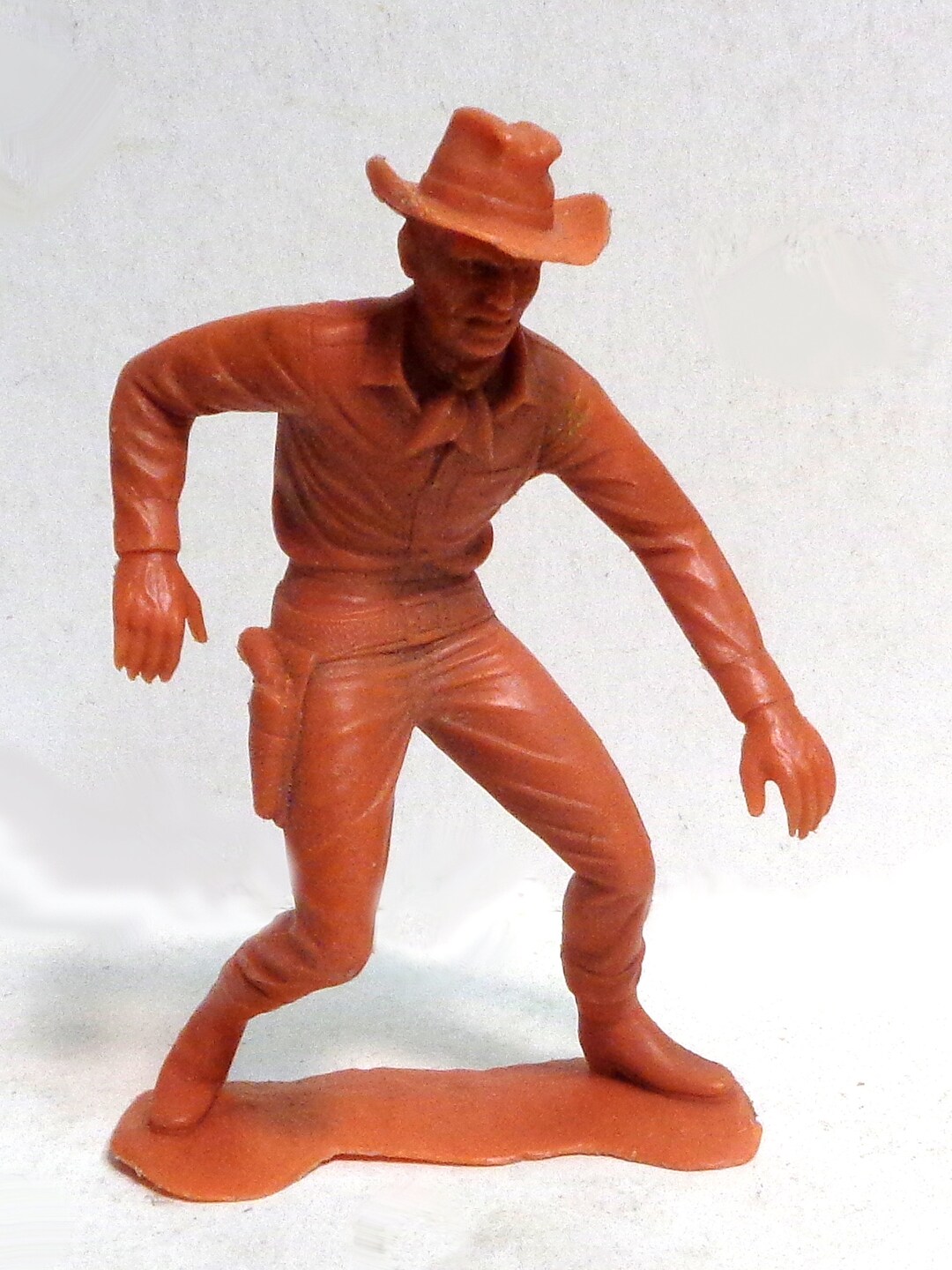 Vintage MARX 1960s Figure - Cowboy Drawing Gun - Etsy