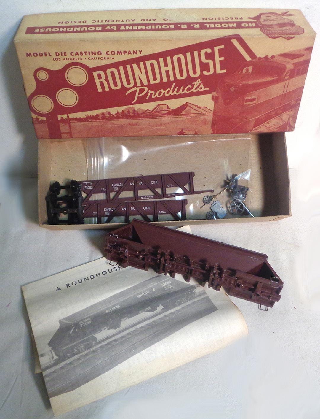 HO Scale RARE Old Stock Roundhouse Kit - Sand & Gravel Hopper ...