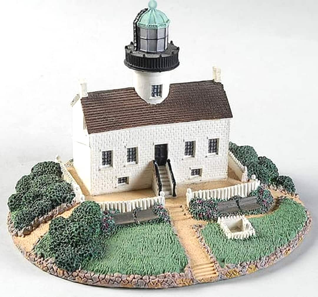 Danbury Mint "old Point Loma" Lighthouse - Near Mint in Original ...