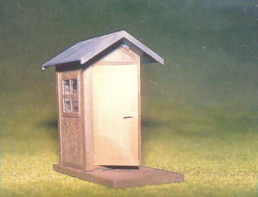G Scale - Station Call Box Hut Kit - New in Sealed Box! - Etsy