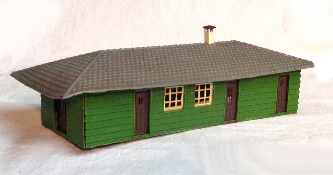 HO Scale Train Built up Building Kit - Faller Made Freight Station ...