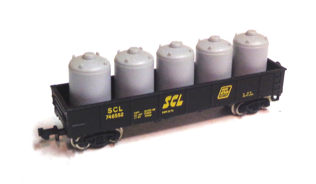 N Scale Atlas Gondola Car W/load "seaboard Coast Line" - Like New ...