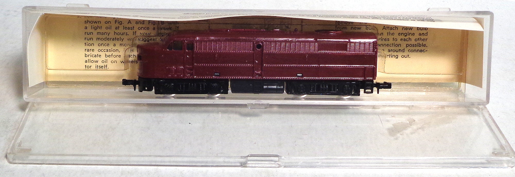 N Scale Model Power Alco FA-2 Powered Diesel Locomotive Engine Painted ...