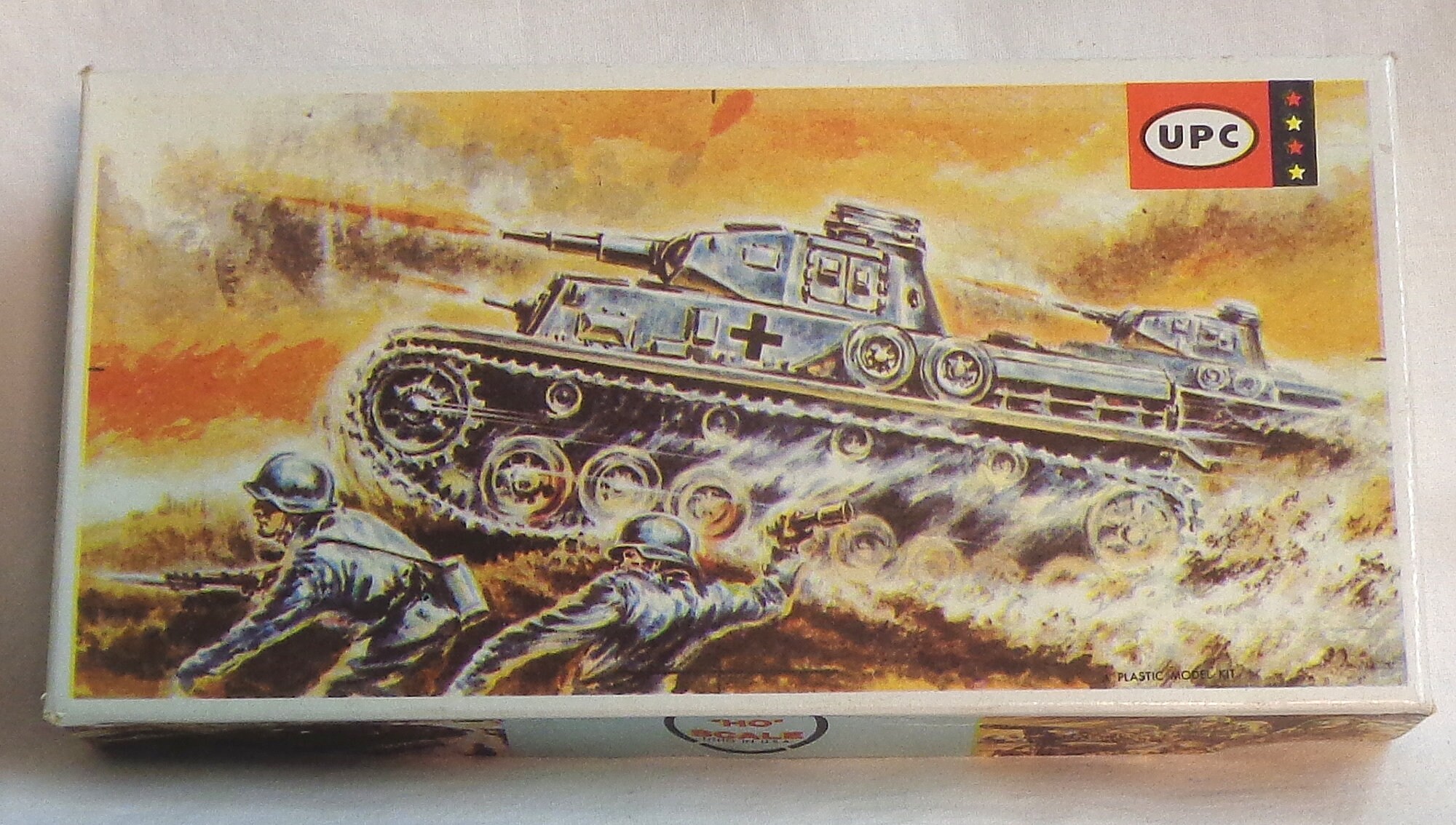 Ho 1/87 Scale Vintage and RARE UPC Model Kit - German Mark IV/F1 Battle ...