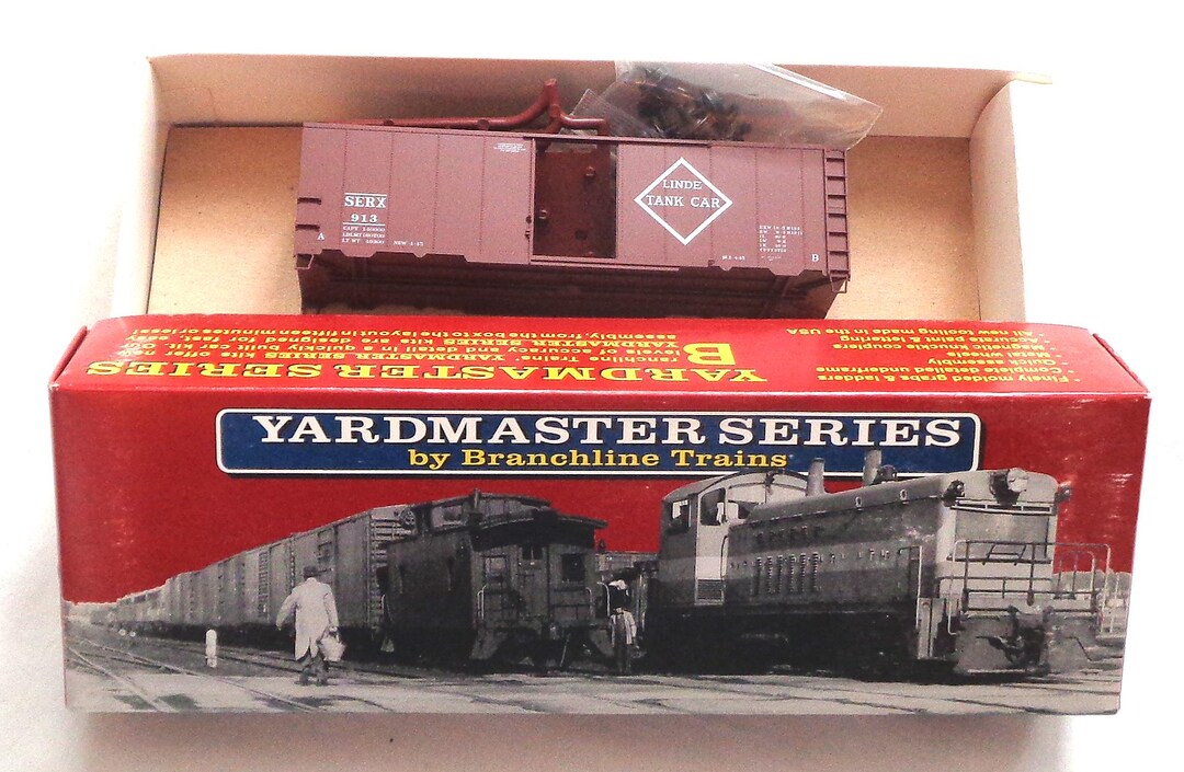 Ho NEW Old Stock - Branchline Blueprint Series KIT - "linde Tank Car ...