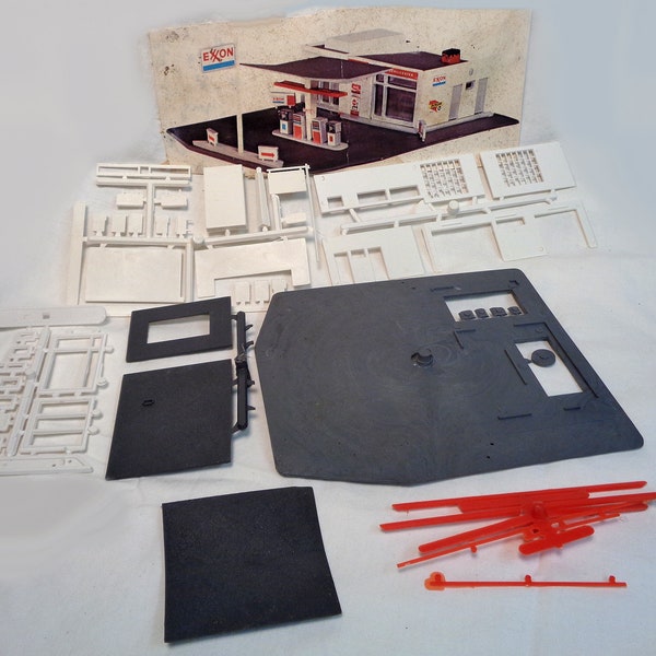 Ho Scale Gas Station - Etsy