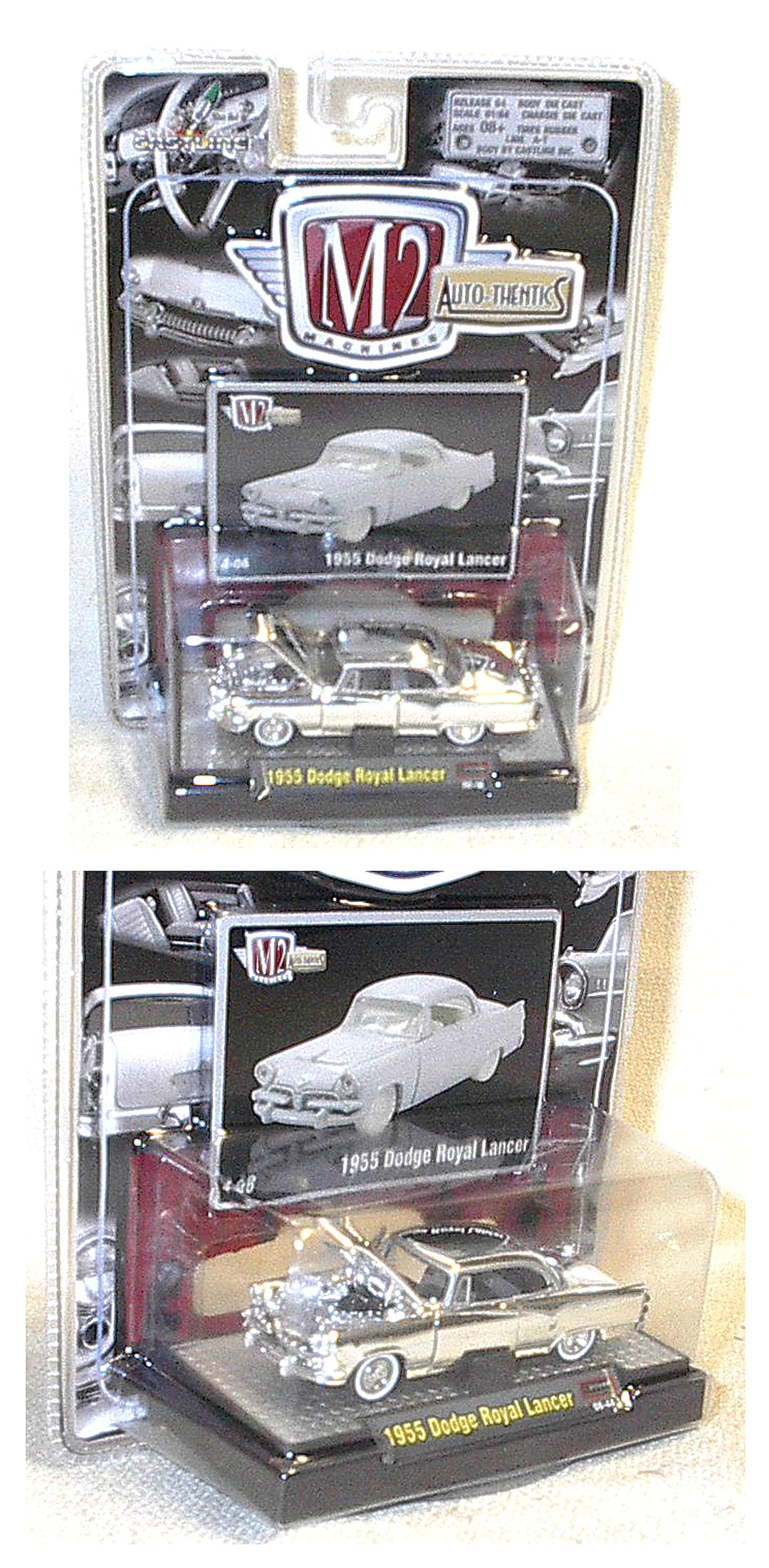 1/64 Scale 1955 Dodge Lancer Chase Car From the Castline M2 Machines ...