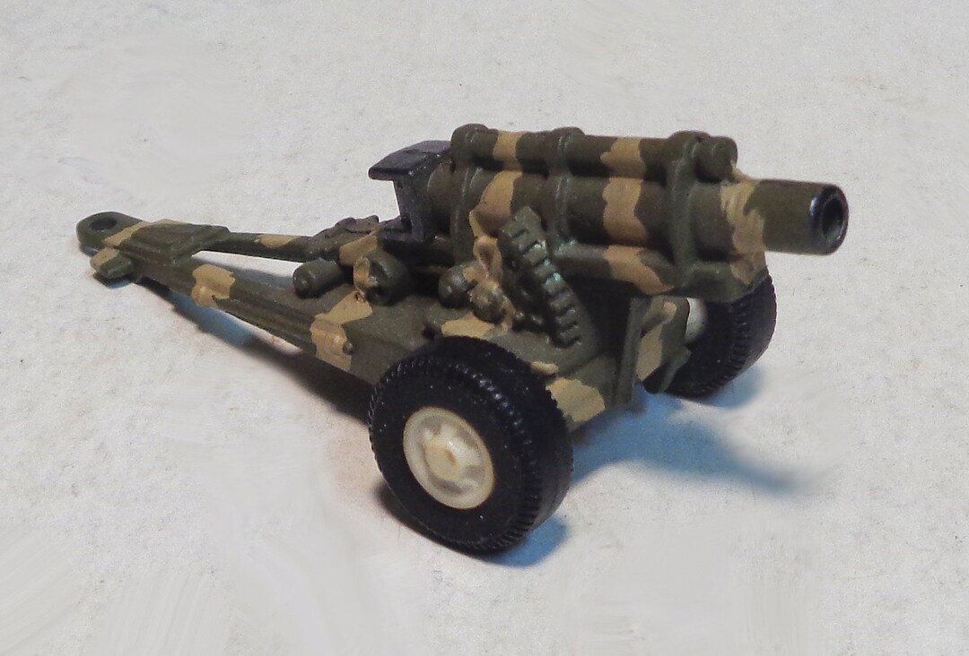 Vintage TOOTSIETOY Custom Painted Military Howitzer Cannon Gun ...