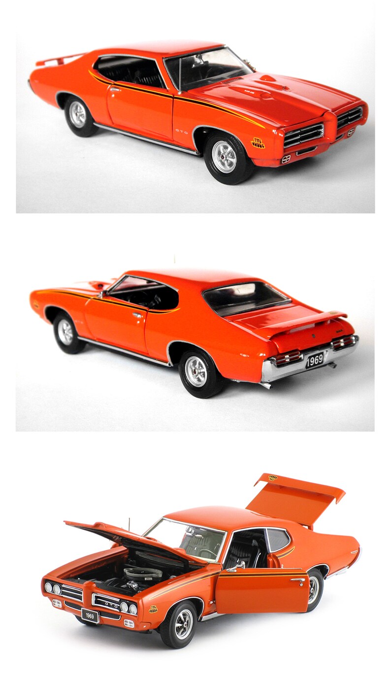 Danbury Mint 1/24 Scale 1969 Pontiac GTO Judge Diecast Model - Etsy