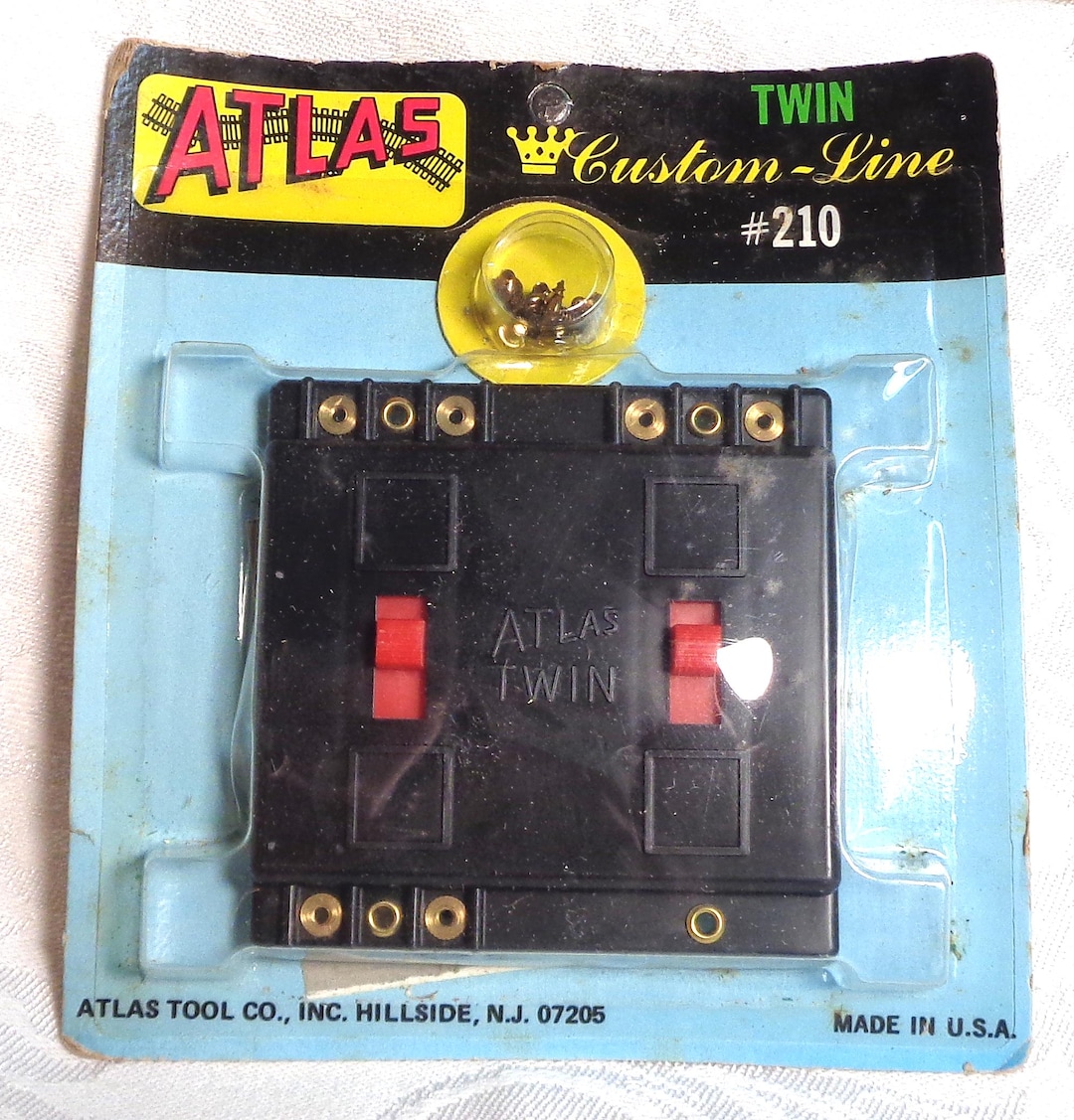 HO Scale Trains - ATLAS Twin Electrical Selector Switch - Mint on Card ...