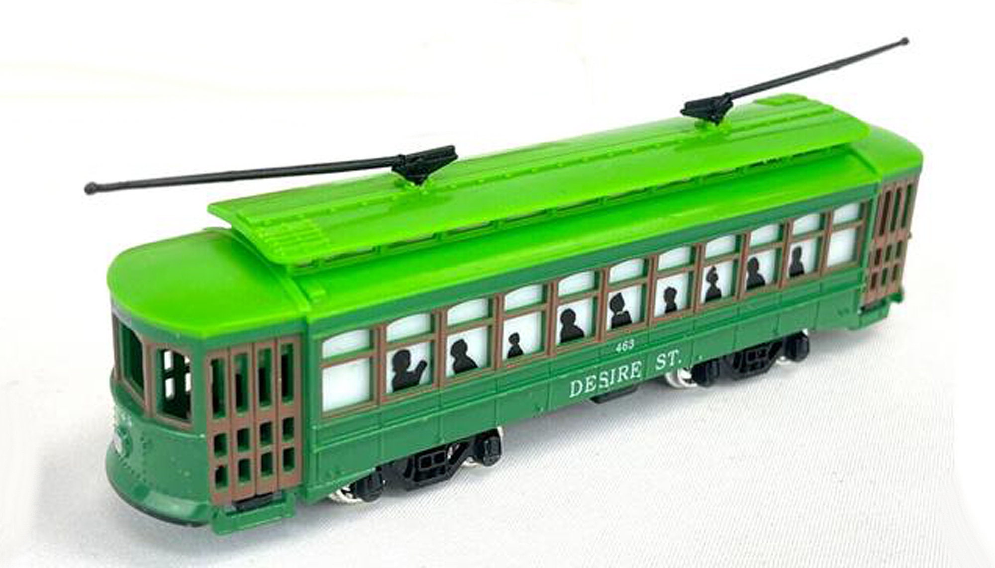 HO Scale Non-powered Highly Detailed Street Car "desire St" With Free ...