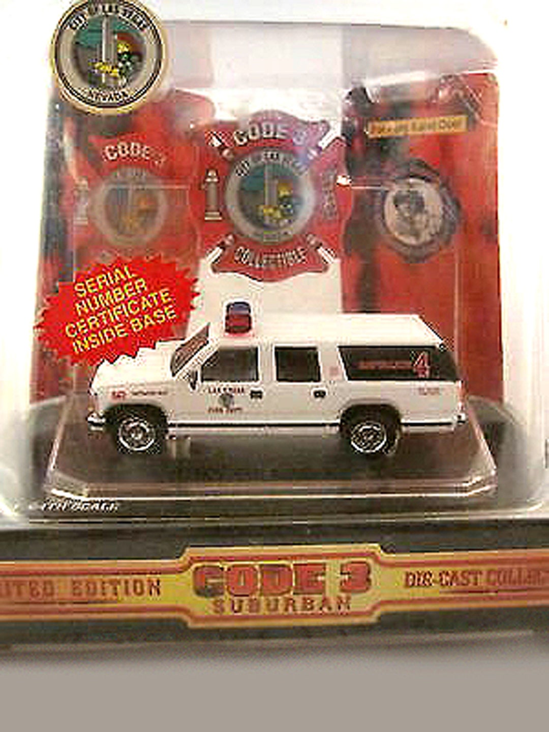 Code 3 1/64 Scale GMC Suburban Limited Edition Las Vegas Fire ...