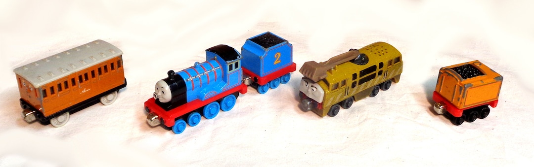 Thomas the Tank MATTEL DIECAST Group Lot of 5 Trains - Edward Engine W ...