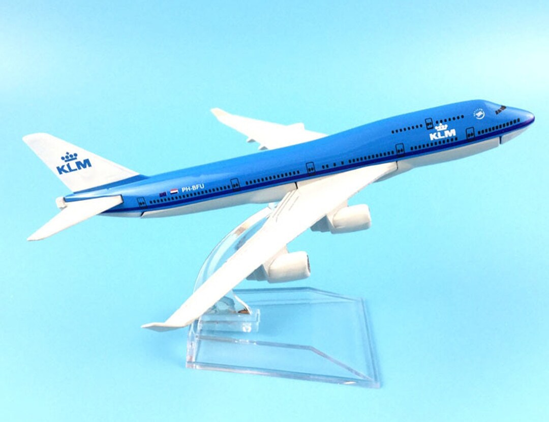 1/400 Scale Diecast Airliner - Boeing 747-400 "klm" - Mint in Box With ...