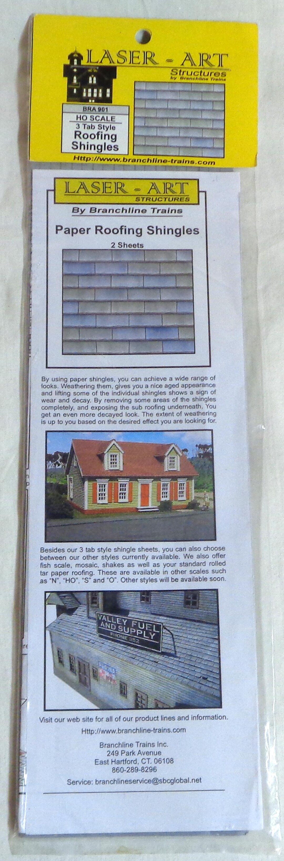 HO Scale Laser-art - Roof Shingles for Scratch Building and ...