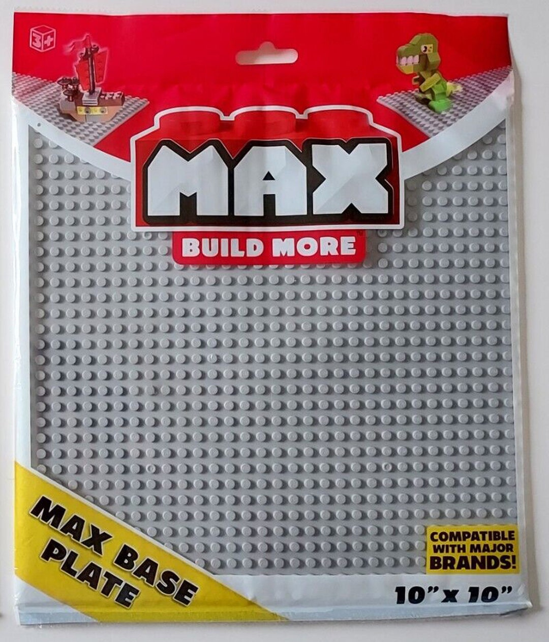 Max - LEGO Compatible Base Plate - 10 X 10 Inch in Size - Very Durable ...