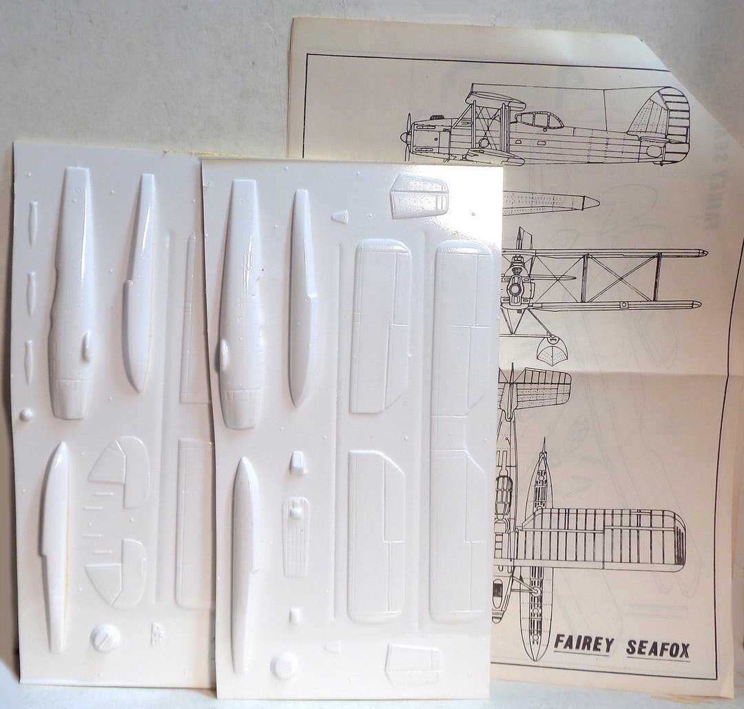 1/72 Model Aircraft Vacuform Complete Kit - Forma Plane - Fairey Seafox ...