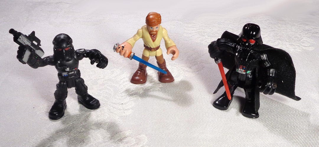 Fisher Price Imaginext-star Wars Galactic Heroes Set of 3: Darth Vader ...